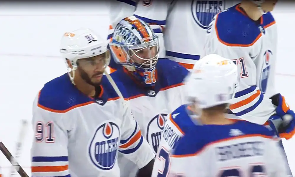 Defense Fails, Campbell Solid Despite Oilers Losing 7-4 to Wild