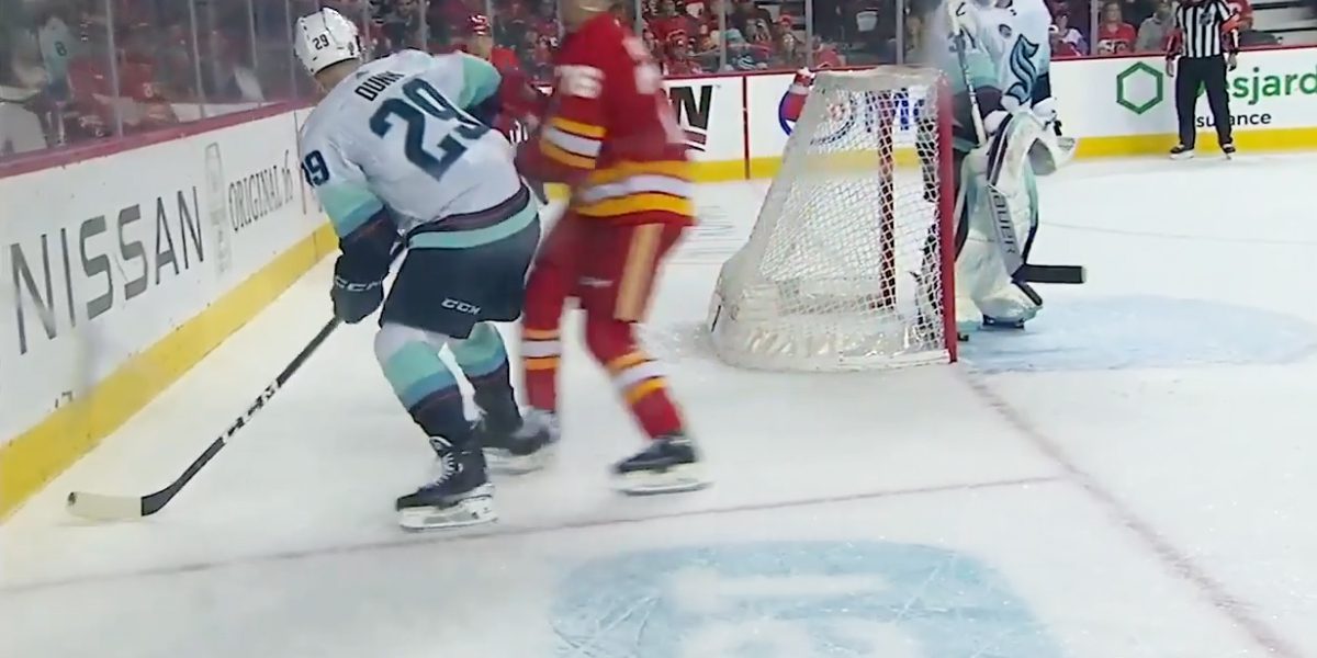 Martin Pospisil of Flames Suspended After Controversial Collision