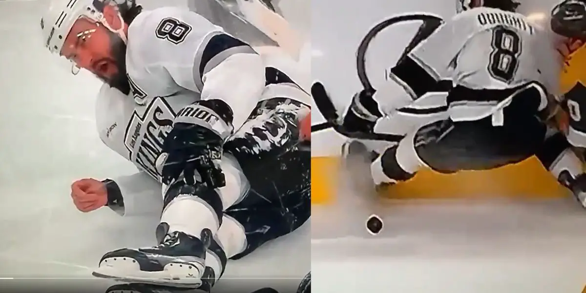 Kings' Drew Doughty Leaves Game with Injury After Nasty Collision